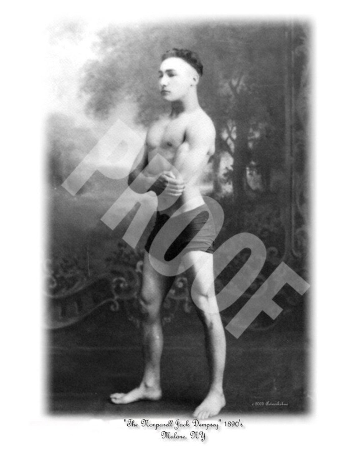 The Nonpareil Jack Dempsey, Digital Photo Set,, Born in Ireland 1862 ...