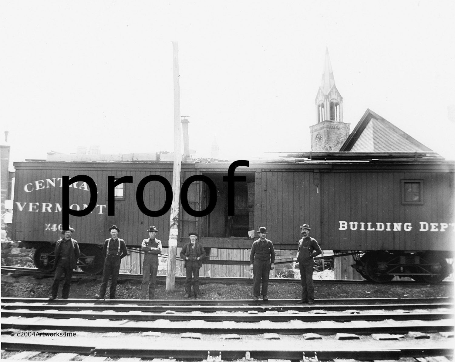 CFRR Building Dept Behind Methodist Church Malone NY, 5 Digital Photos ...