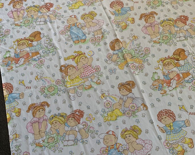 Cabbage Patch Kid Flat Single Sheet, Fabric - Etsy