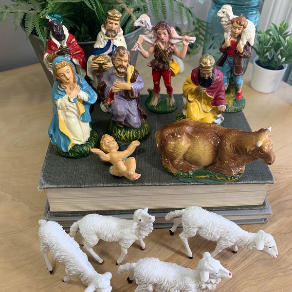 Creche Figures - Etsy