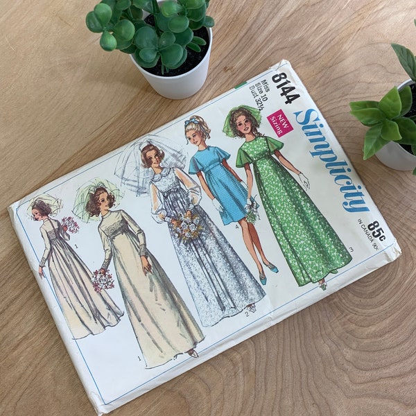 1969 Wedding Dress - Etsy