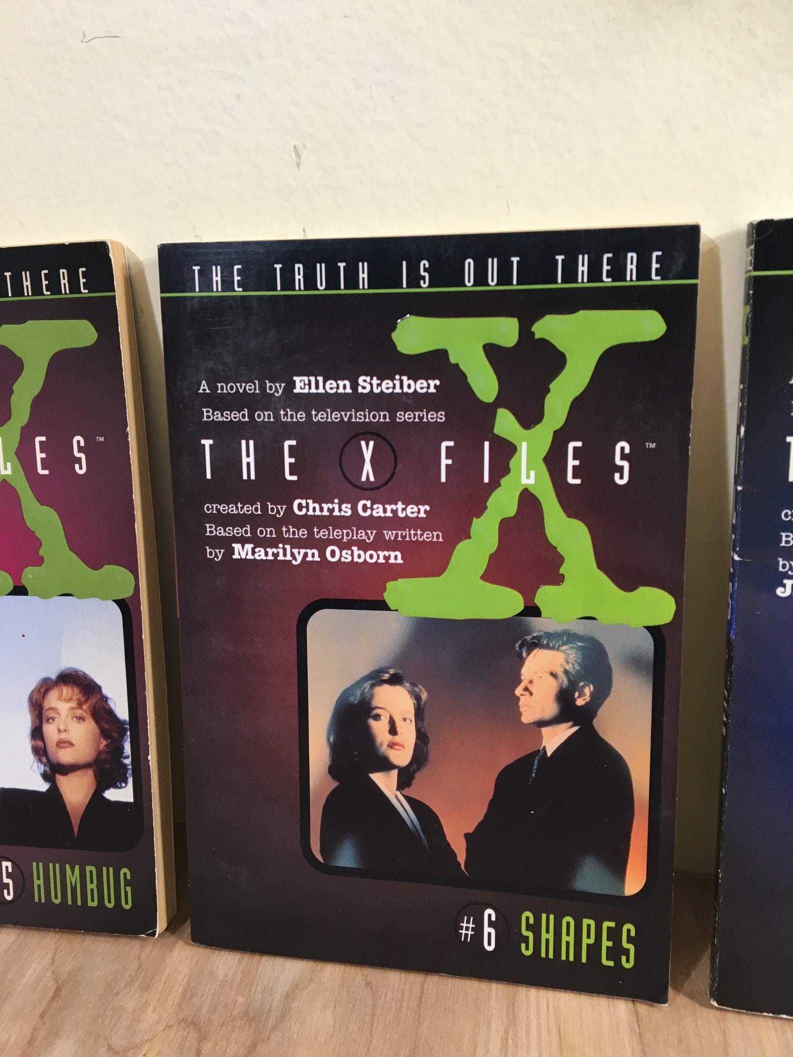The X Files book lot of 3 books 5 6 & 7 Chris Carter Les | Etsy