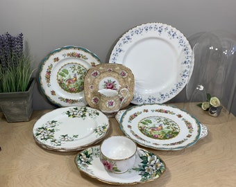 Memory Lane Plates - Etsy