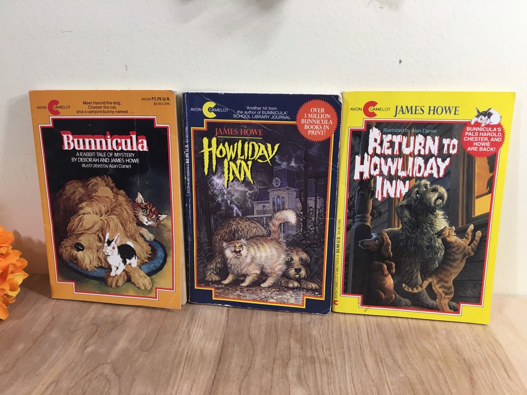 Bunnicula set of 3, Holiday Inn, Return to Howliday Inn libro de James ...