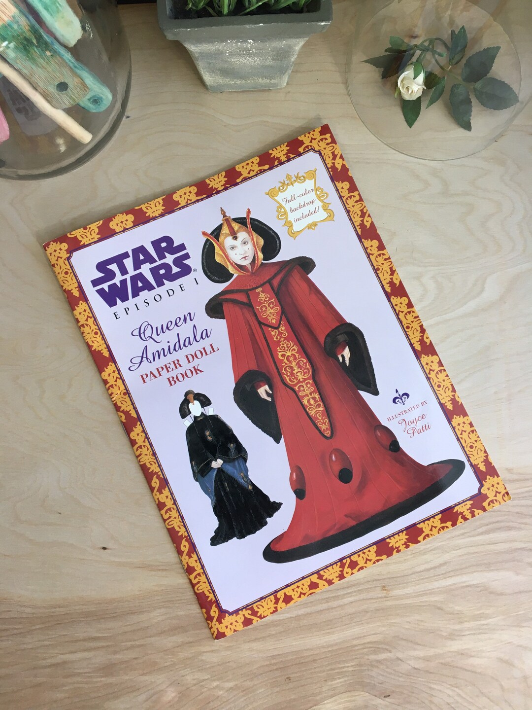 Star Wars Episode 1 Queen Amidala Paper Doll Book - Etsy