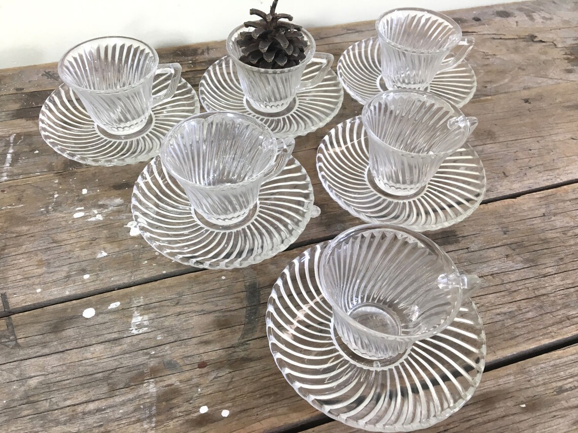 Small Teacups and Saucer Set Little Girls Tea Party | Etsy