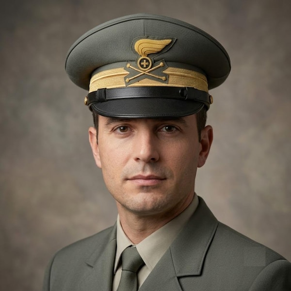 Wwii Army Visor Cap - Etsy