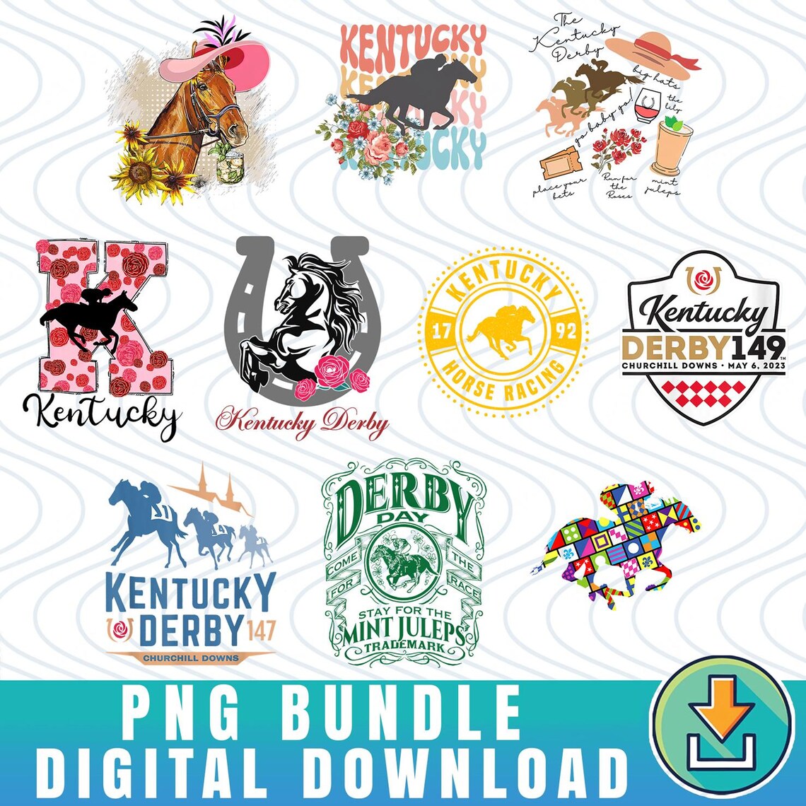 9+ Kentucky Derby Bundle Png, 2026 Kentucky Derby Png, Kentucky Derby ...