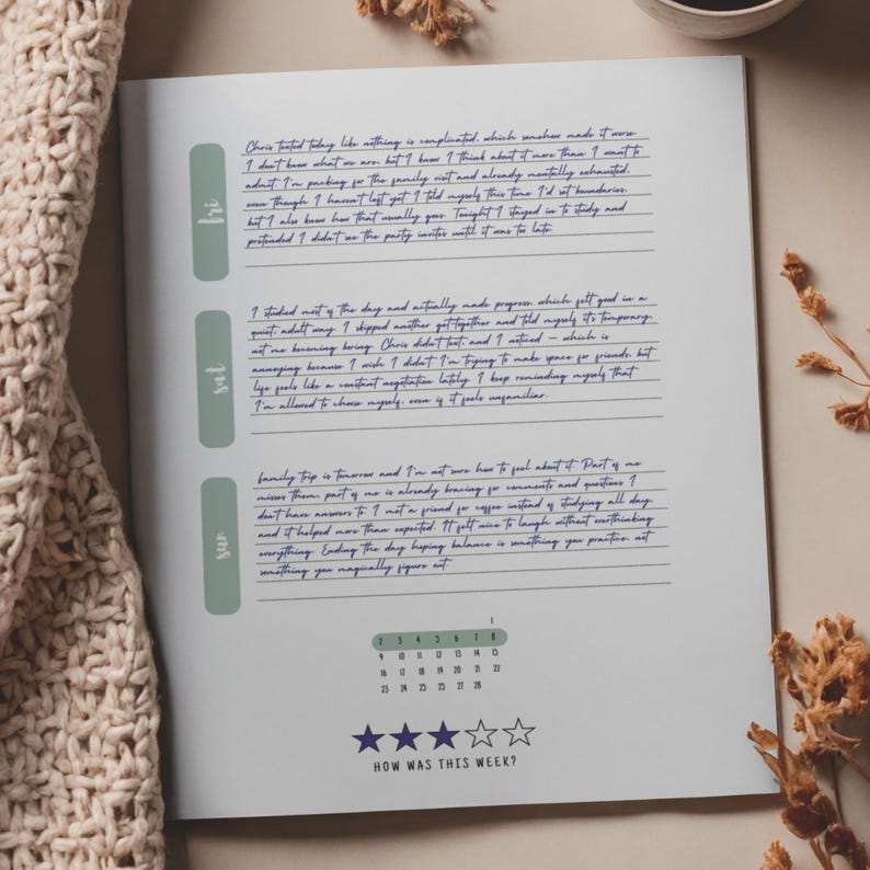 2026 Anxiety Relief Journal - Etsy