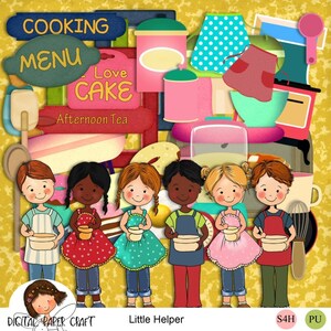 Cooking Scrapbook, Children Scrapbook, Kitchen Scrapbook, Recipe ...