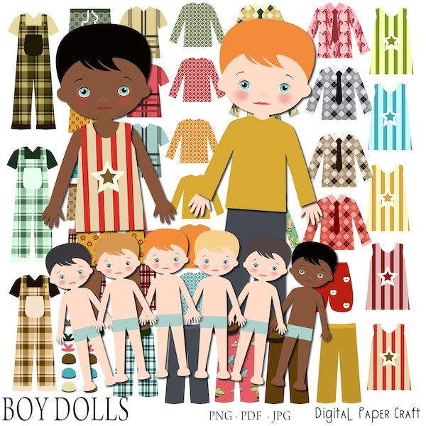 Cut Out Doll - Etsy