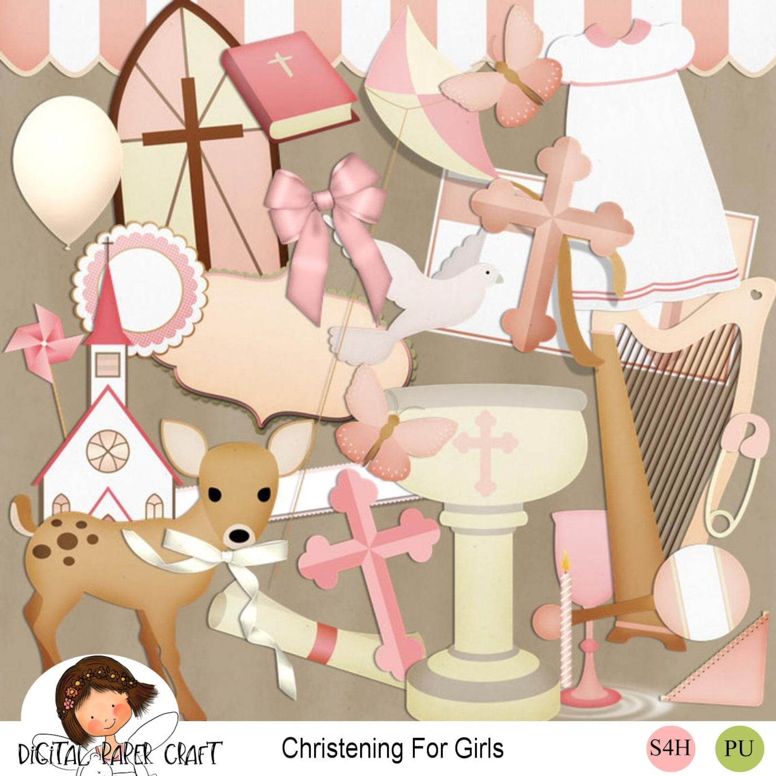 Baptism Scrapbook Christening Scrapbook Christian Scrapbook - Etsy