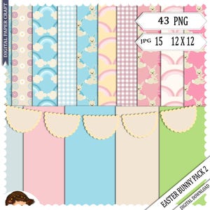 Easter Clipart, Rabbit Clipart, Animal Clipart, Teachers Clipart ...