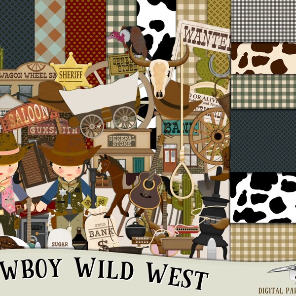 Western Scrapbook - Etsy