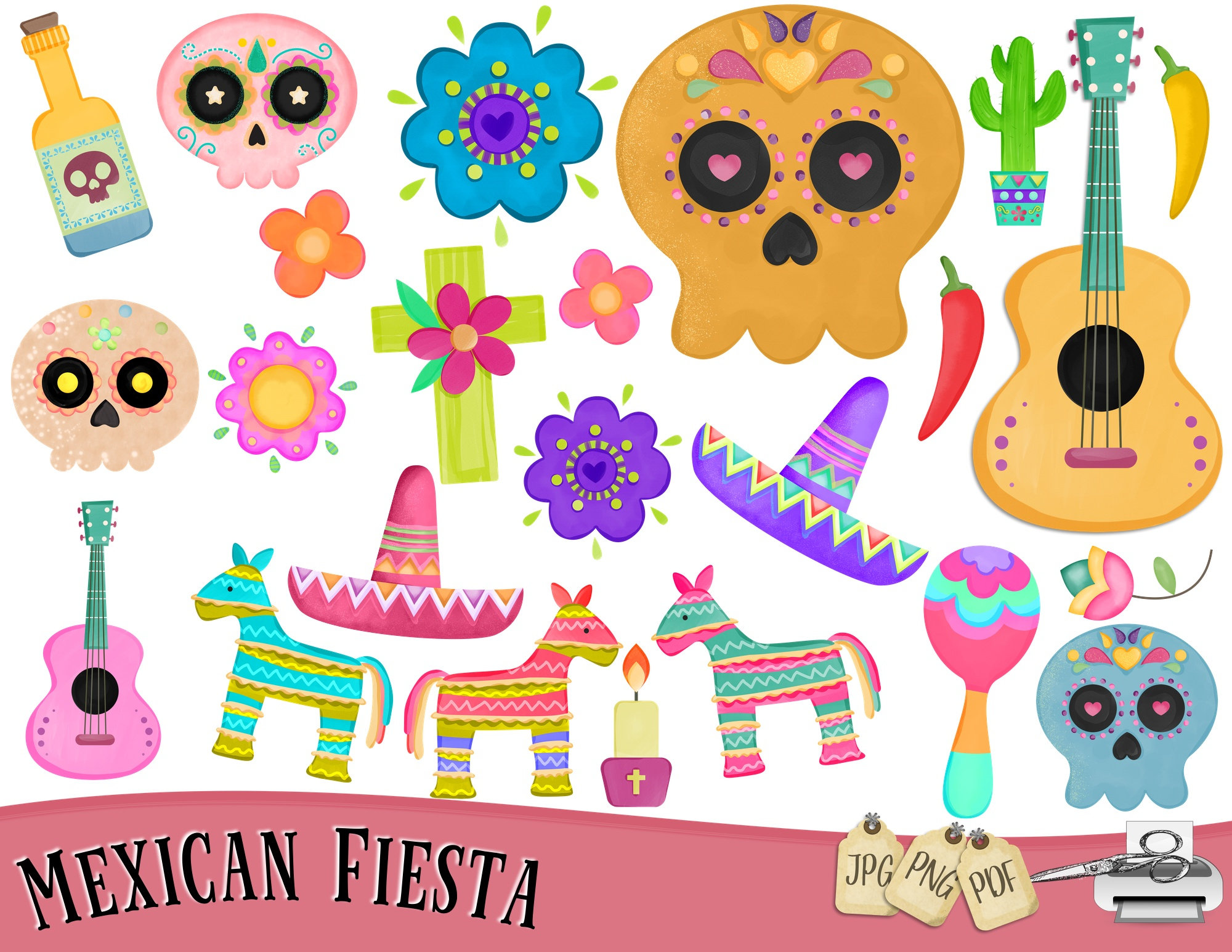 Fiesta Pinata Clipart Images