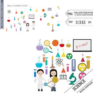 Science Clipart, Chemistry Clipart, School Clipart, Experiment Clipart ...