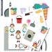 Fun Clipart Bundle Four, Cleaning, Housework, Housekeeping, Chores ...