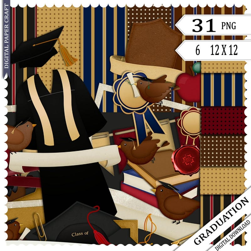 Graduation Scrapbook - Etsy