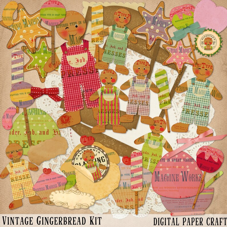 Gingerbread Scrapbook, Christmas Scrapbook, Cooking Scrapbook, Baking ...