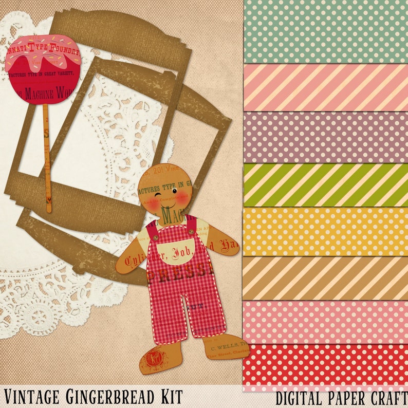 Gingerbread Scrapbook Christmas Scrapbook Cooking Scrapbook - Etsy