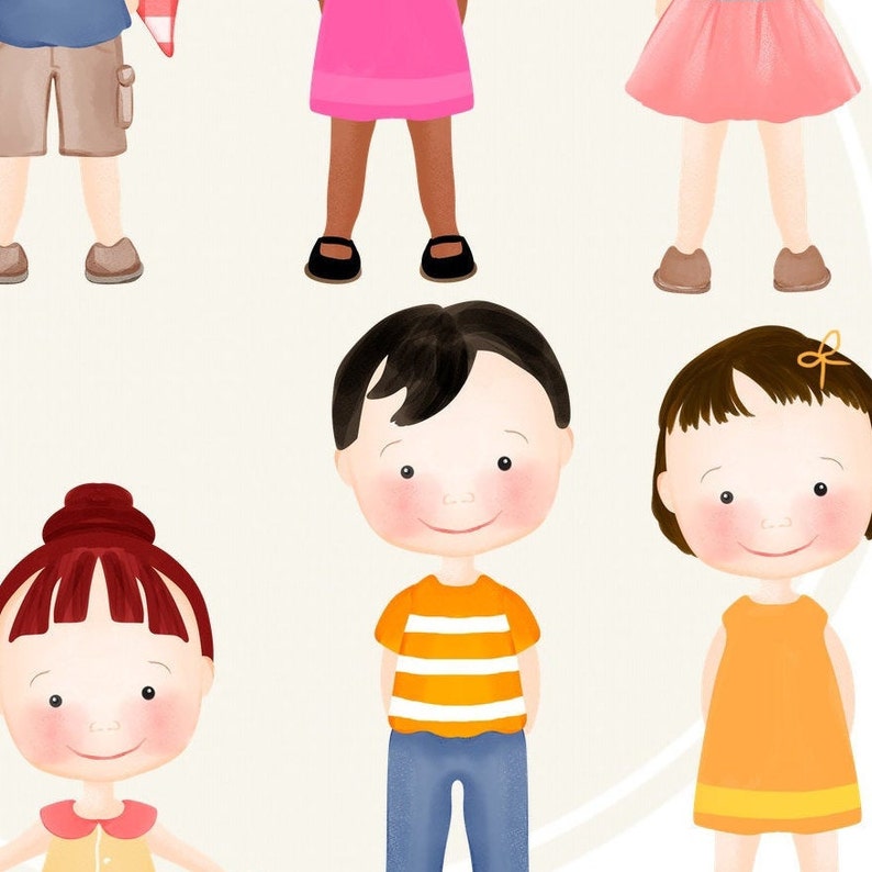 Children Clipart 2, Kids Clipart, Birthday Clipart, Clipart, Girl ...