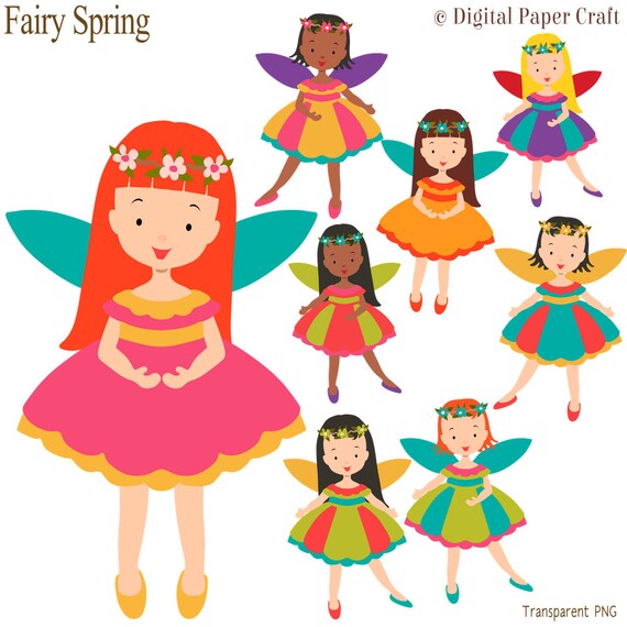 Items similar to Fairy Clipart, Garden clipart, Fairy tale Clipart ...