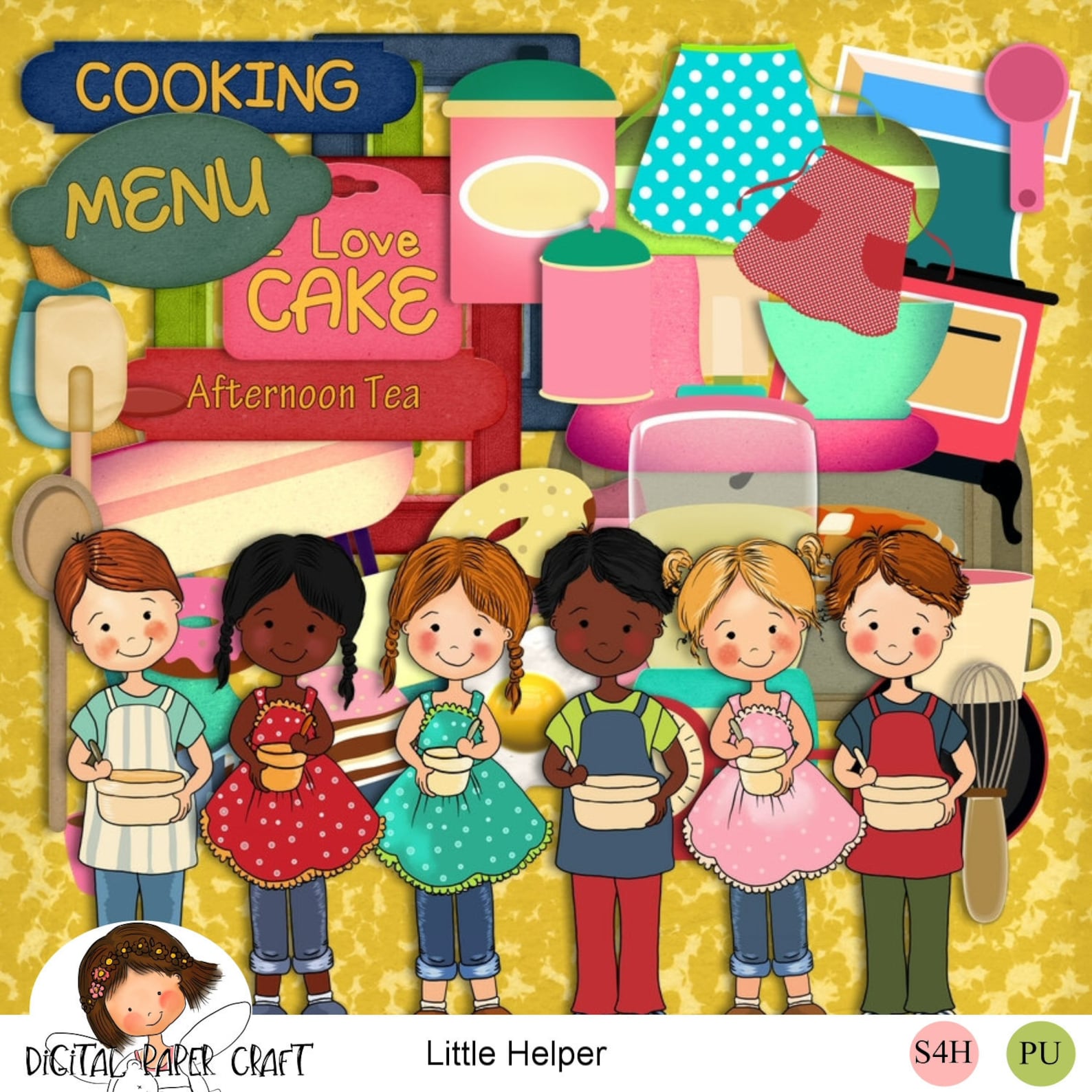 Cooking Scrapbook Children Scrapbook Kitchen Scrapbook - Etsy