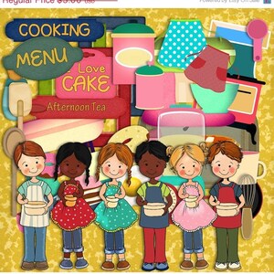 Cooking scrapbook children scrapbook Kitchen scrapbook | Etsy