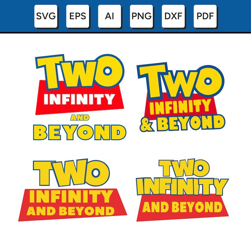 Two Infinity and Beyond - Etsy