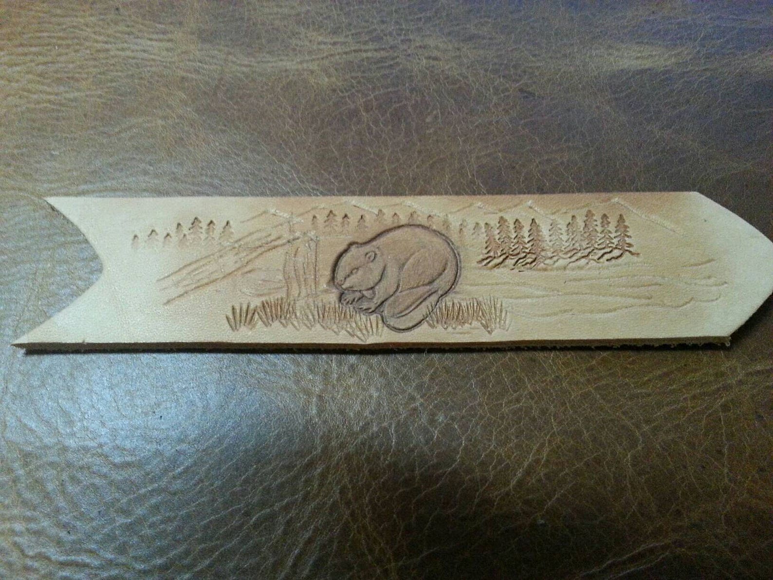 Leather Elk Hunting License Case Wallet Holder Can Take - Etsy