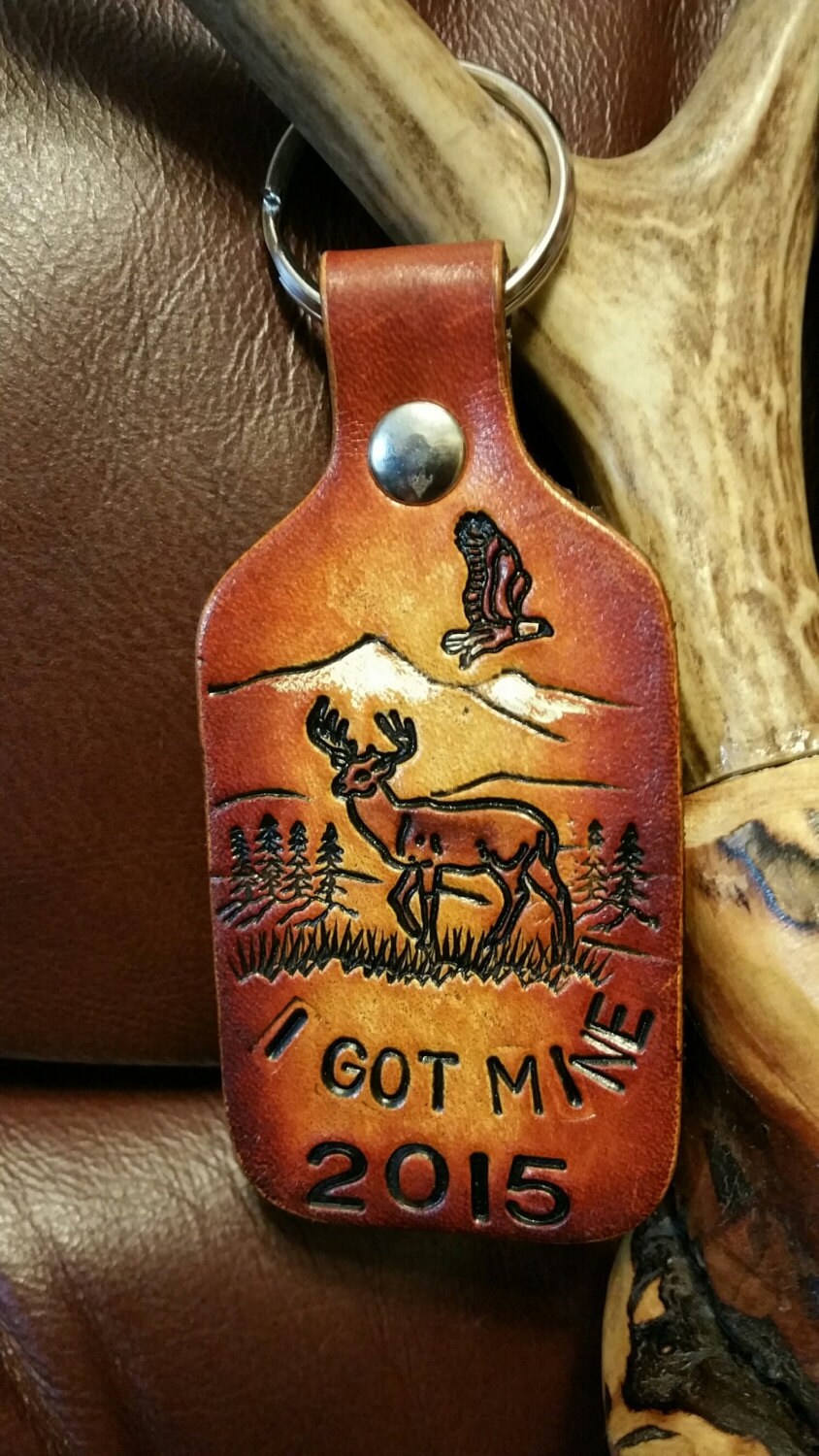 Buck Deer, Elk, Keychain, I GOT MINE Did the hunter in your family get ...