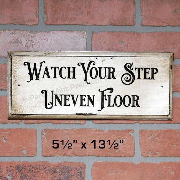Watch Your Step - Etsy