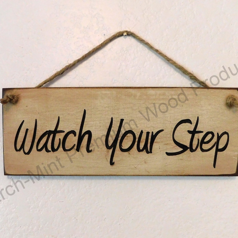 Watch Your Step - Etsy