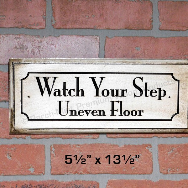 Please Watch Your Step Sign - Etsy