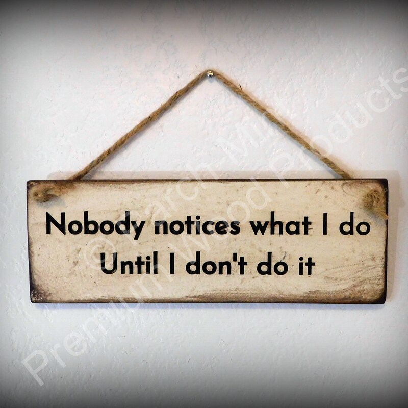When I Work Sign - Etsy