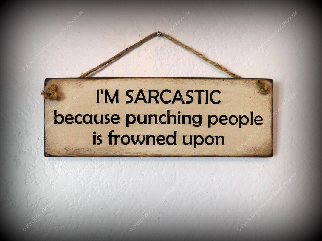 That’s Heavy on Humor, Light on Consequences! ~ I'm Sarcastic Because ...