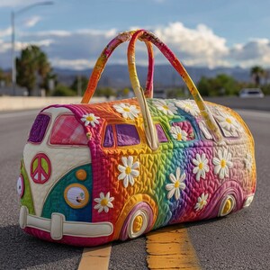 Volkswagen Bus Duffel Bag - Etsy
