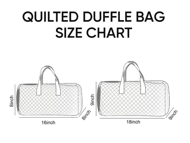 Majestic Horse Quilted Duffle Bag, Elegant Running Horses Travel Bag ...