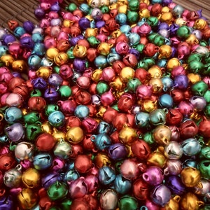 Colored Bells, Rainbow Bells, Set 100 Bells - Etsy
