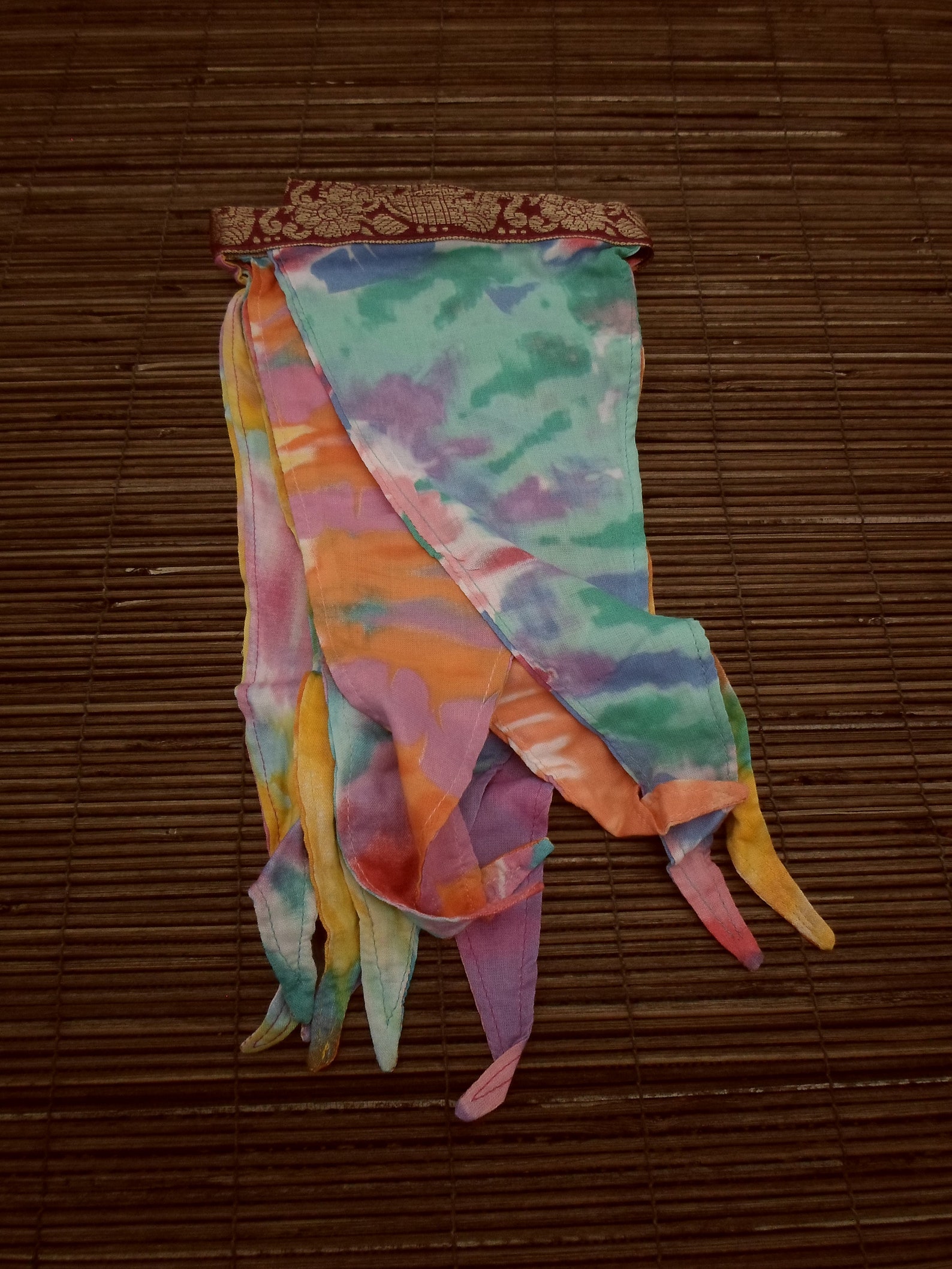 Tie Dye Bunting Tie Dye Flags Tie Dye Decoration Tribal - Etsy