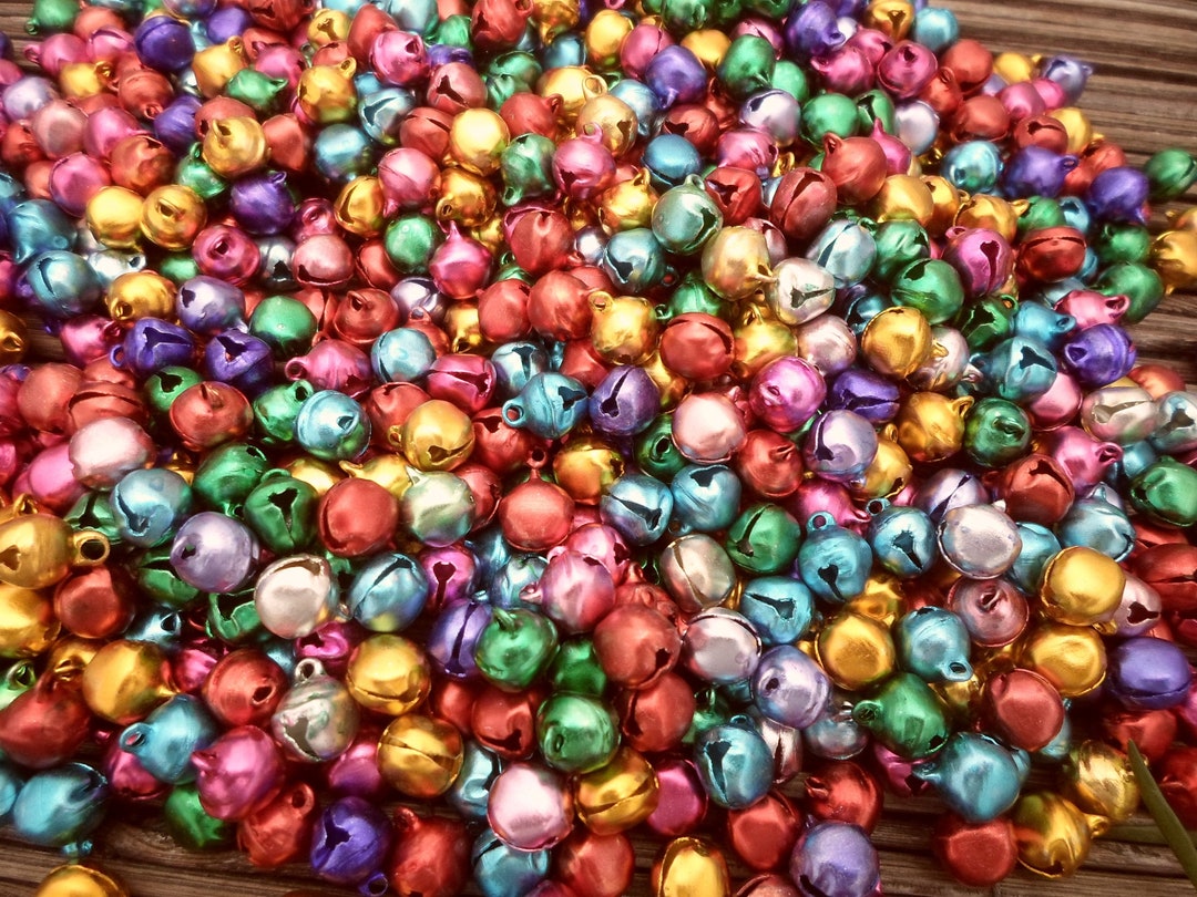 Colored Bells, Rainbow Bells, Set 100 Bells - Etsy