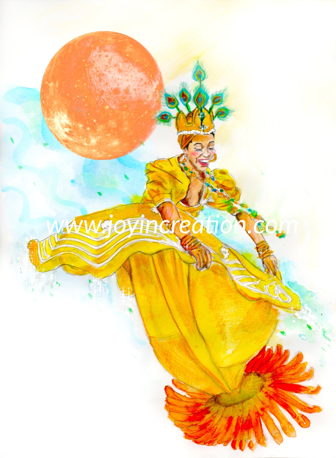 Orisha Goddess Oshun - Etsy