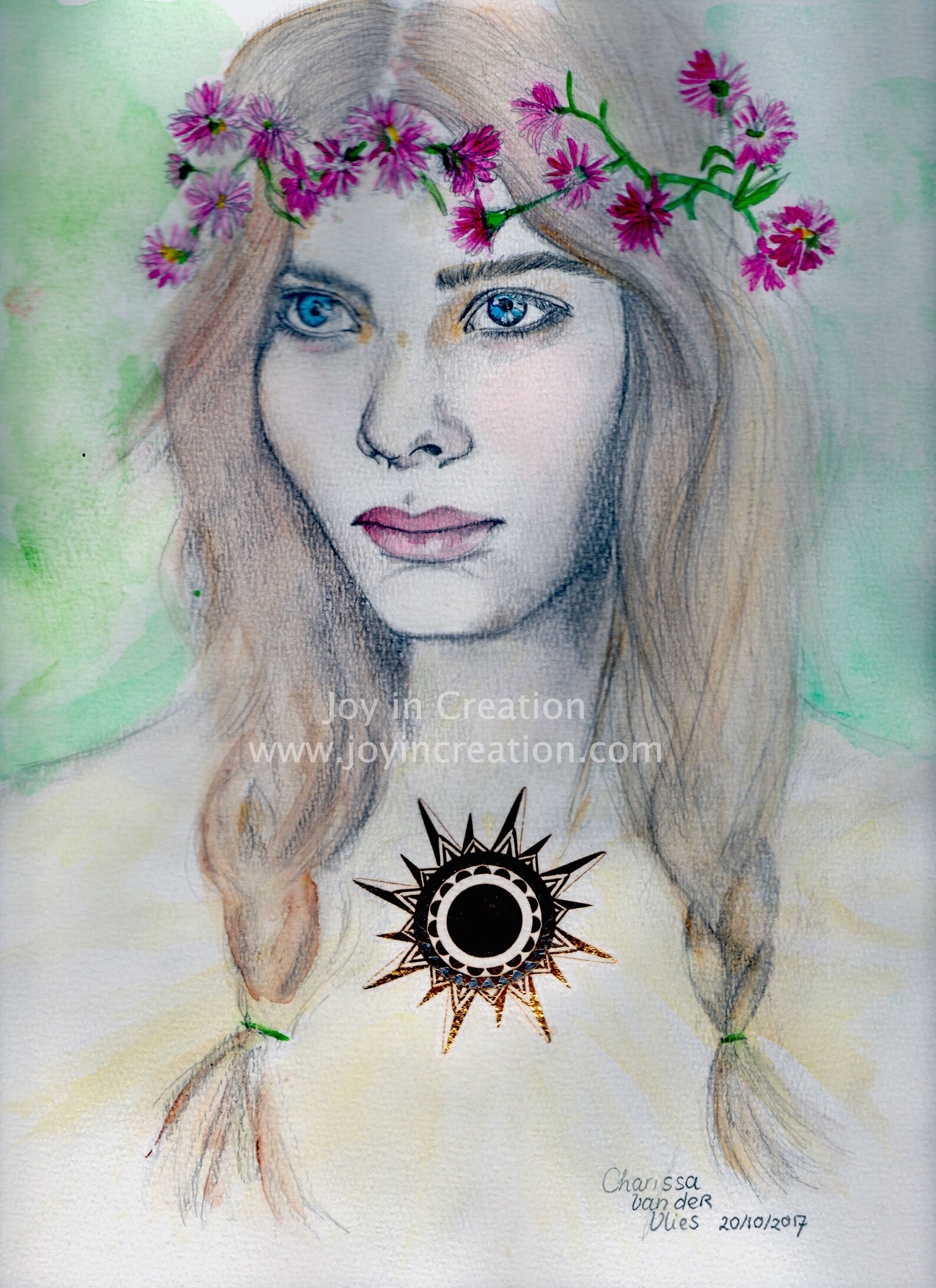 Sun Goddess Illustration - Etsy