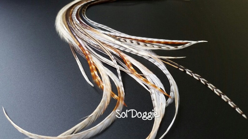 Extra Long Feather Hair Accessories Real Feathers for Hair XL - Etsy