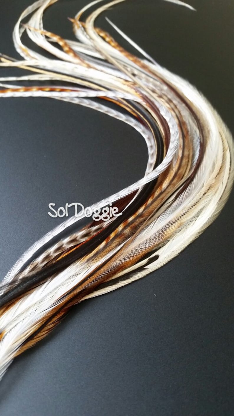 Extra Long Feather Hair Accessories Real Feathers for Hair XL - Etsy