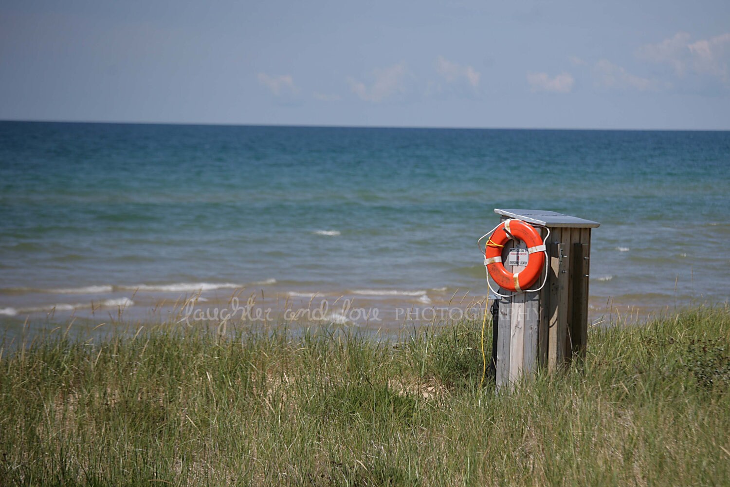 Life Preserver Beach Shack Photo Landscape Photography Lake - Etsy