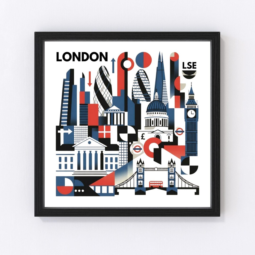 London Finance & City Skyline Art – Institutional Series No. 02 ...