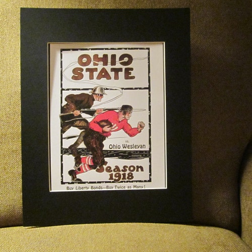 Vintage 1925 Ohio State Michigan Official Football Program - Etsy
