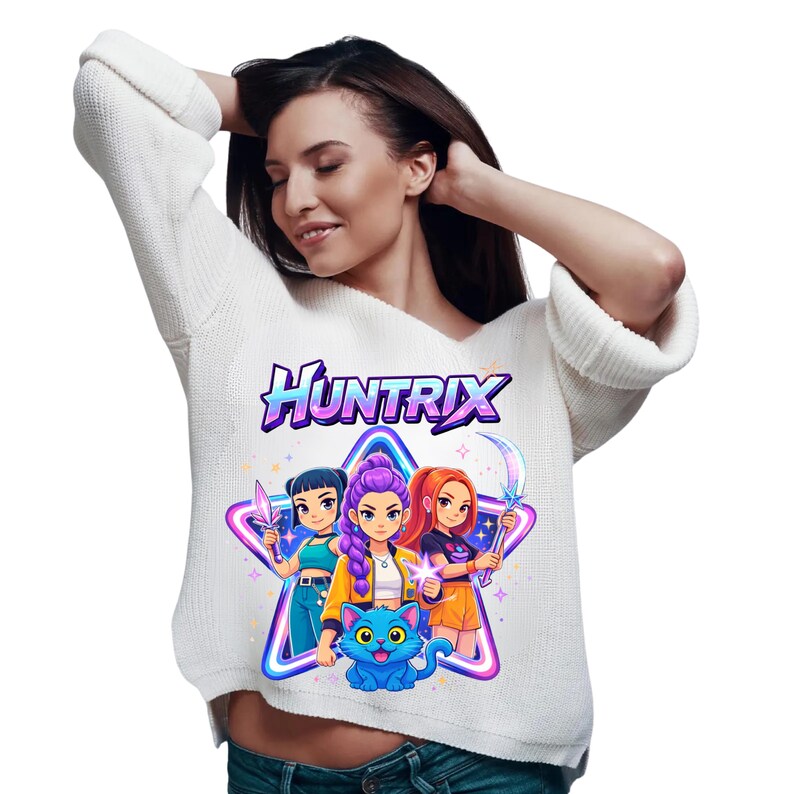 Kpop Huntrix Saja Girls Anime PNG, Dämonenjäger Fan Art Clipart, Kpop ...