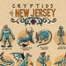 Famous Cryptids of North Dakota Print - Etsy